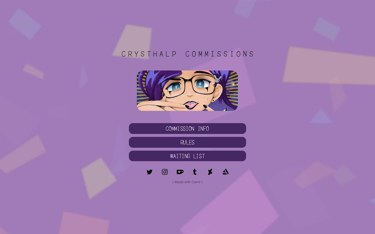 CrysthalP Commissions